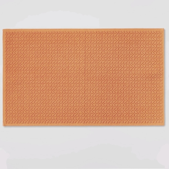 Threshold | Bath | Threshold New Total Fresh Cotton Bath Mat In Orange ...